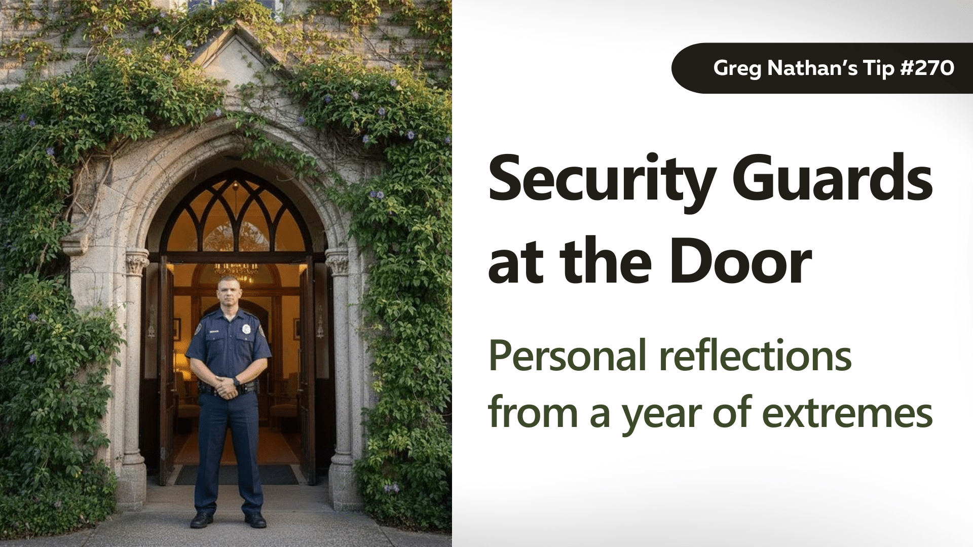 Security Guards at the Door - FRI: Franchise Relationships Institute